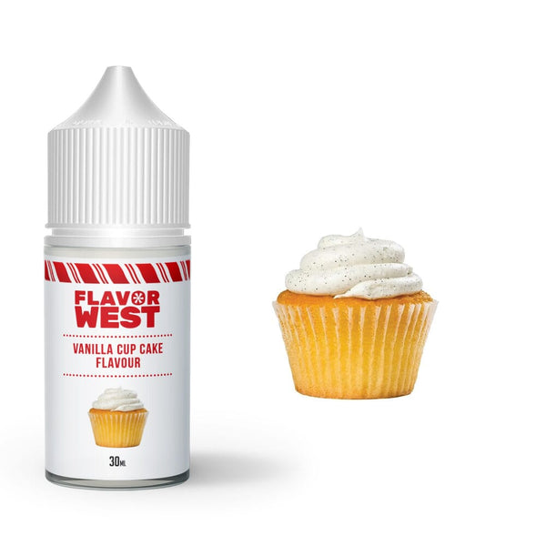 Flavor West - Vanilla Cup Cake | NZ - Mix Wizard